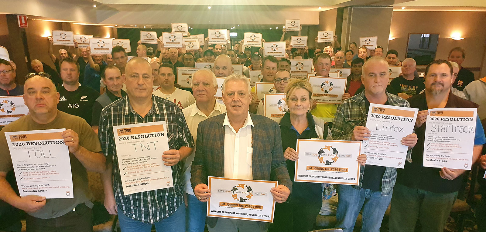 Same work. Same pay and conditions. - Transport Workers’ Union NSW