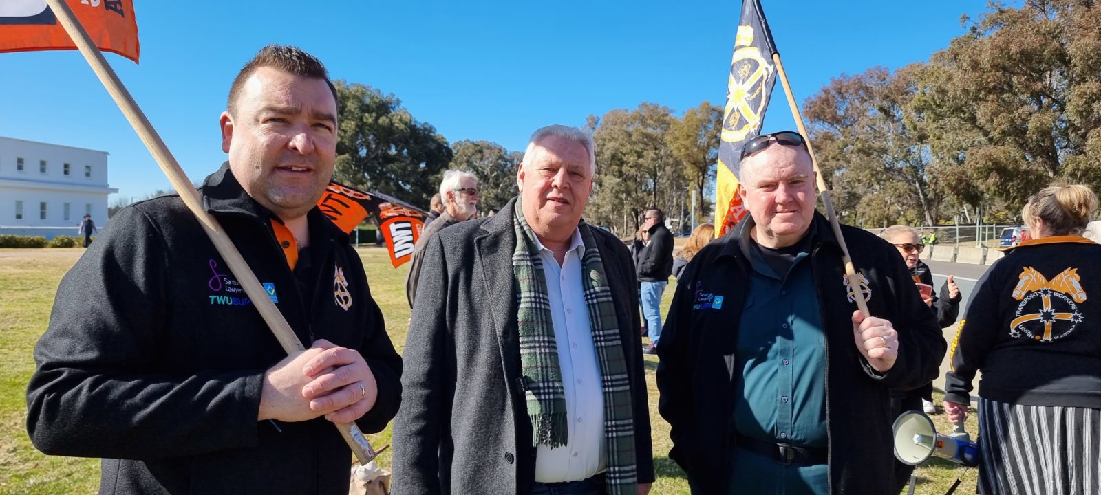 TWU Canberra Convoy - Transport Workers’ Union NSW