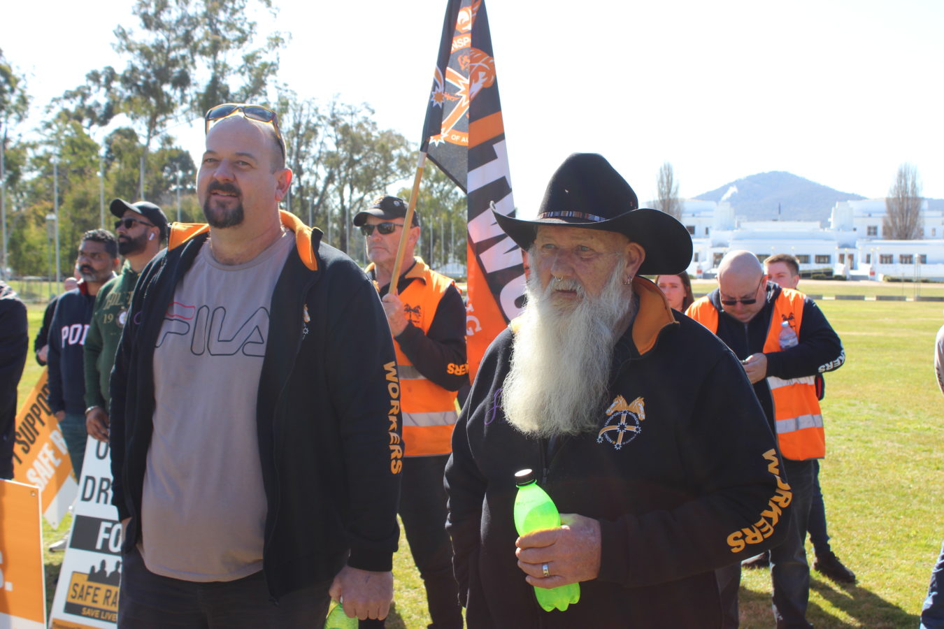 TWU Canberra Convoy - Transport Workers’ Union NSW