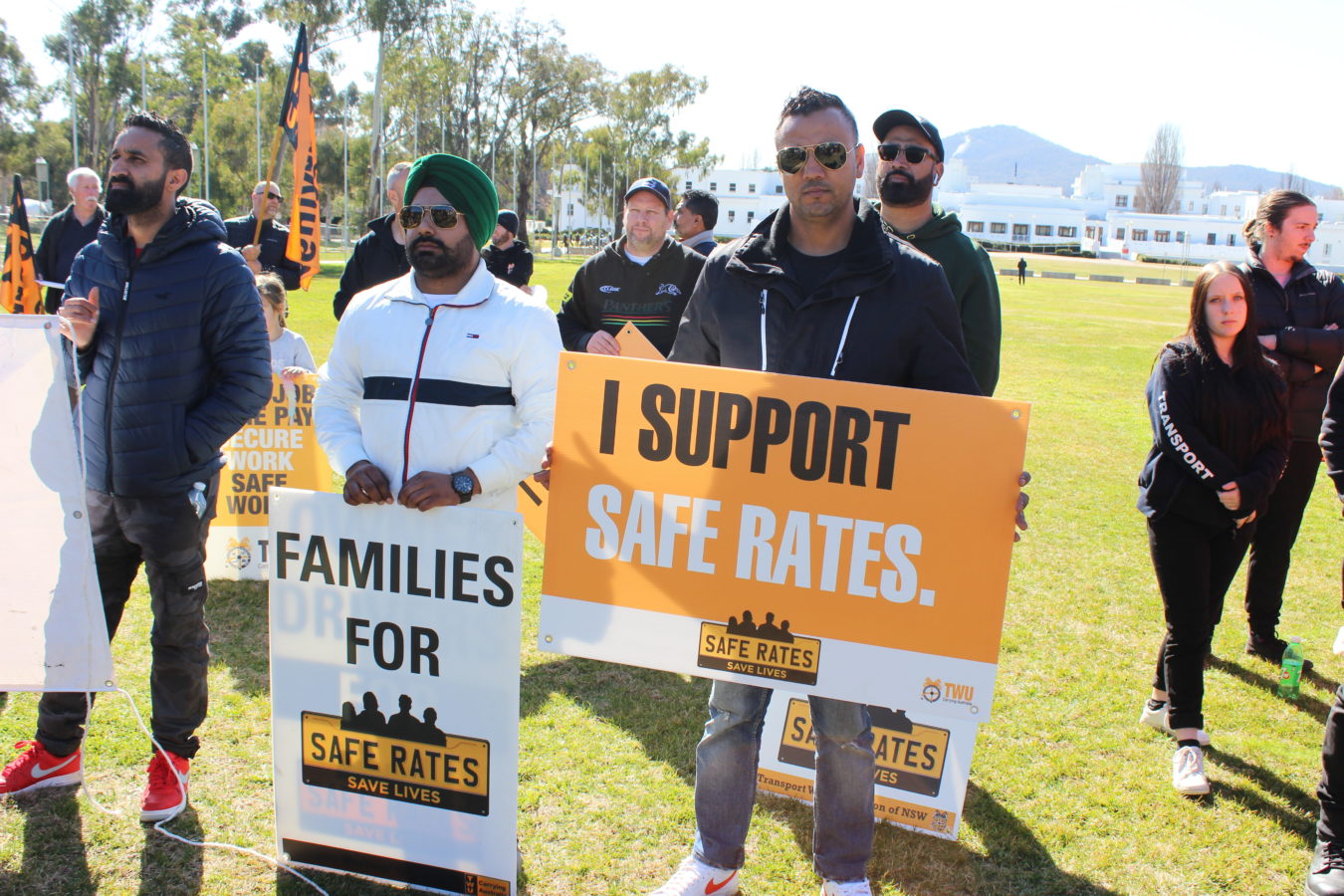 TWU Canberra Convoy - Transport Workers’ Union NSW